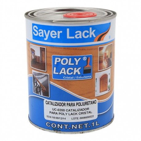 Poly lack SAYER UC-0200.30 catalizador para pol y lack cristal 1L ...